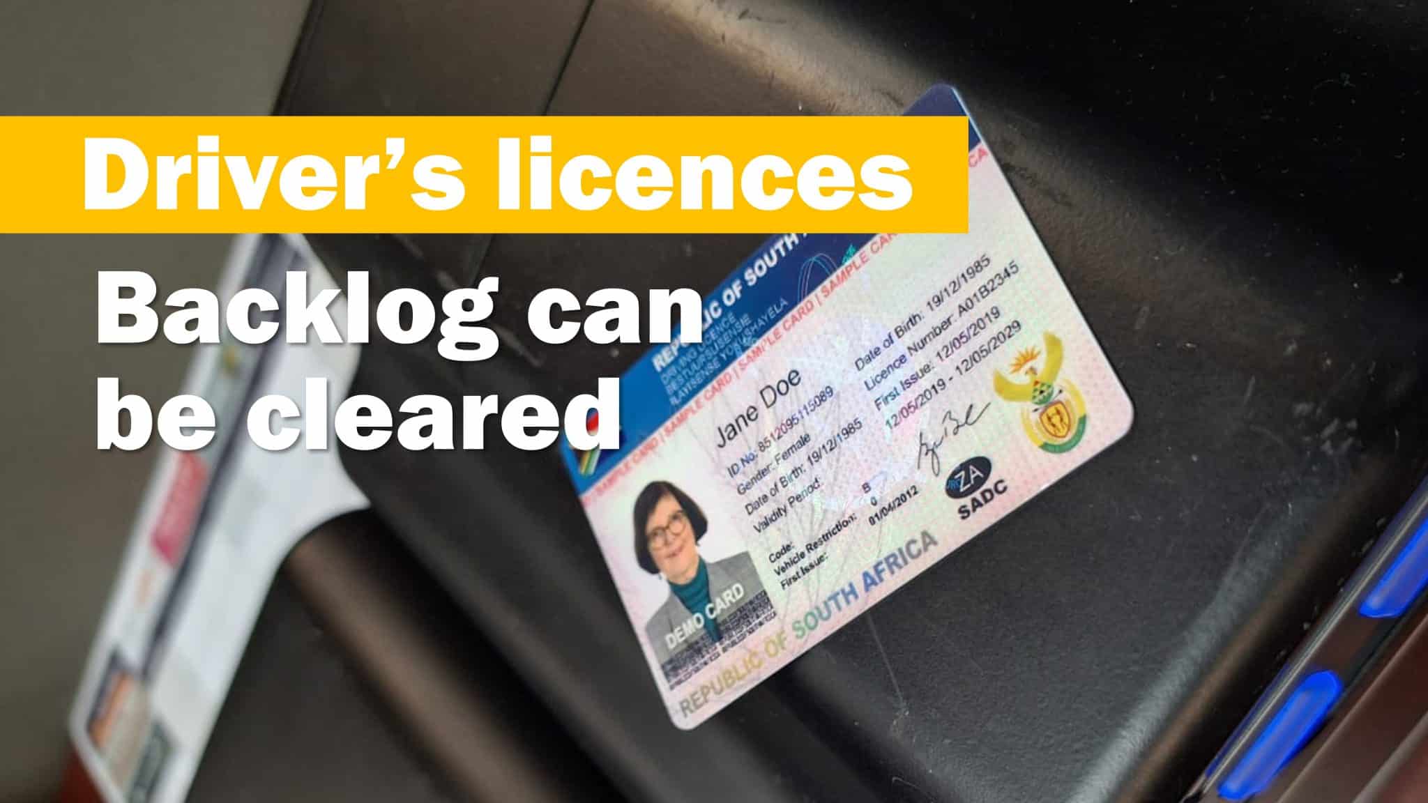 Driver’s licences: Backlog can be cleared, AfriForum proves with ...